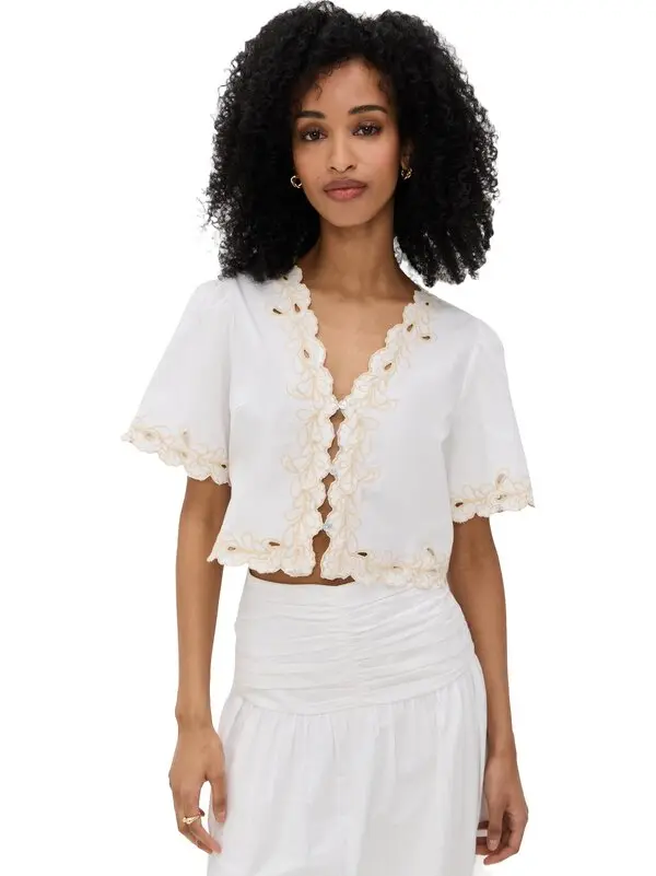 Rails Cataluna Top - White