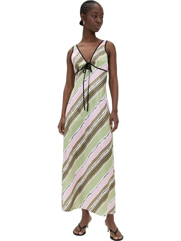 MADISON THE LABEL Tamika Maxi Dress - Stripe
