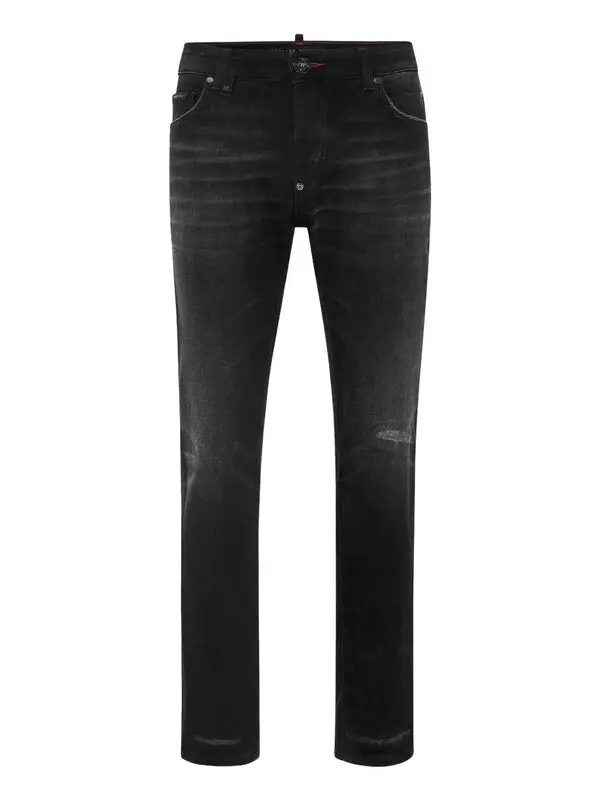 Philipp Plein Straight-leg Jeans - Black