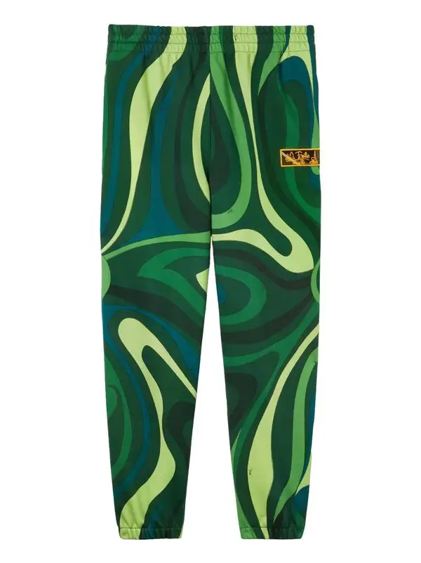 Emilio Pucci Fleece Track Pants - Green