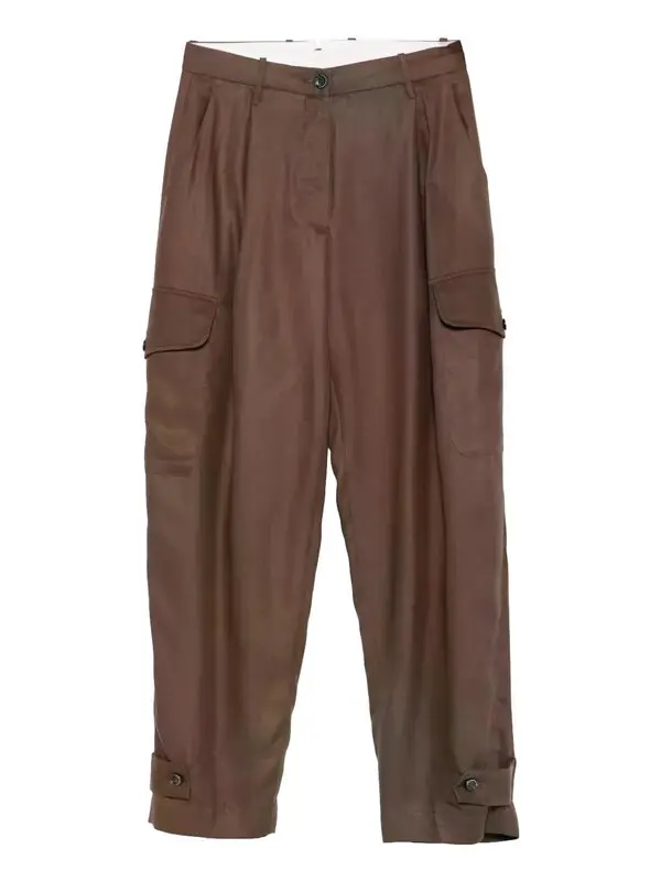 NINE:INTHE:MORNING Sophie Trousers - Brown