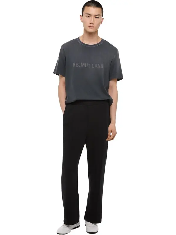 Helmut Lang Embossed Sweatpants - Black