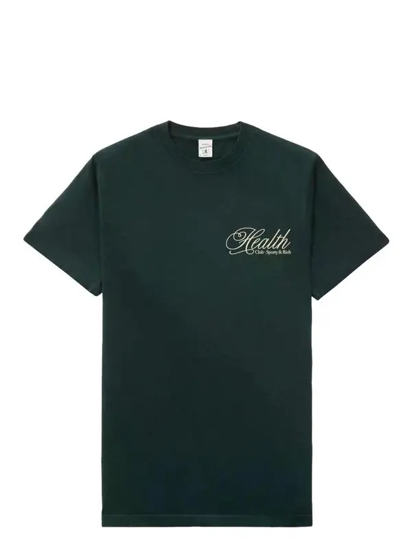 SPORTY & RICH The Carlyle Souvenir T-shirt - Green