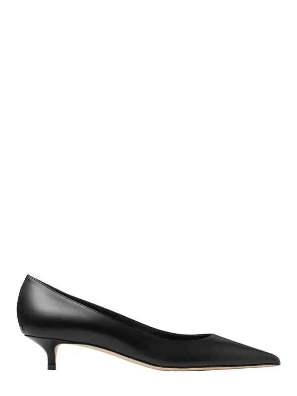 JIMMY CHOO Amelia Calf Leather Pumps - Black