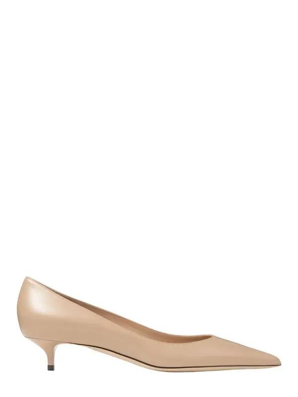 JIMMY CHOO Amelia Calf Leather Pumps - Chai