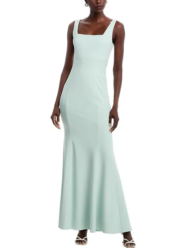 Aqua Sleeveless Dress - Sage