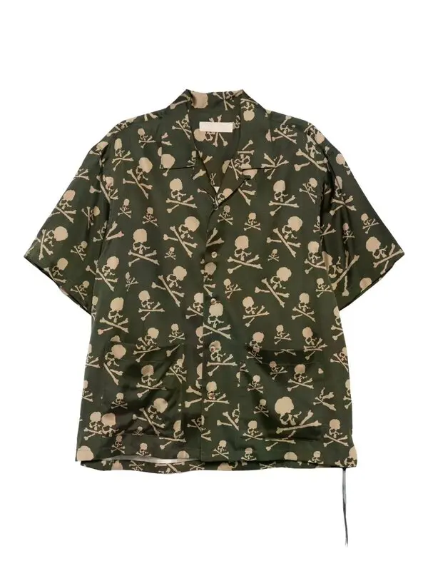 MASTERMIND WORLD Skull Shirt - Green