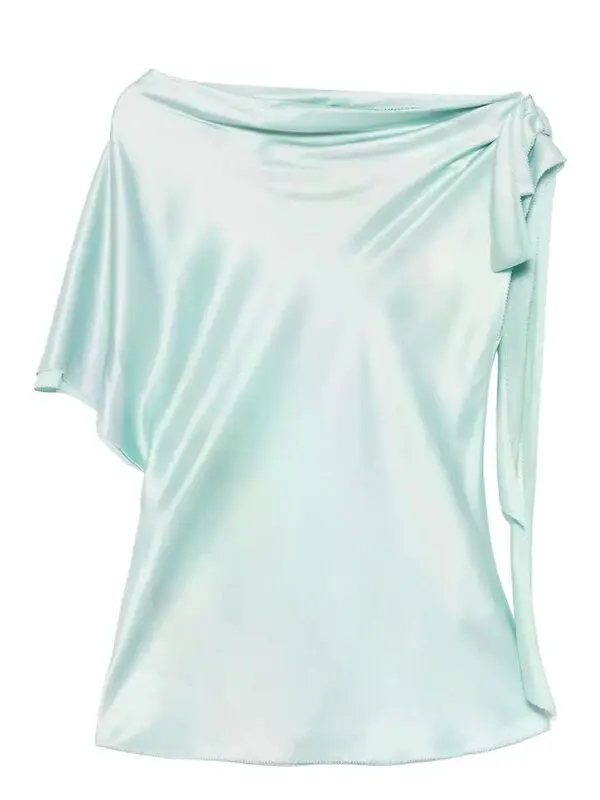 Shiatzy Chen Pearl-accent Top - Blue