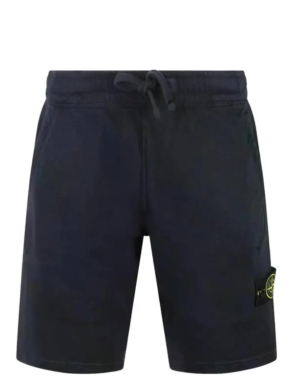 Stone Island Compass-badge Shorts - Blue