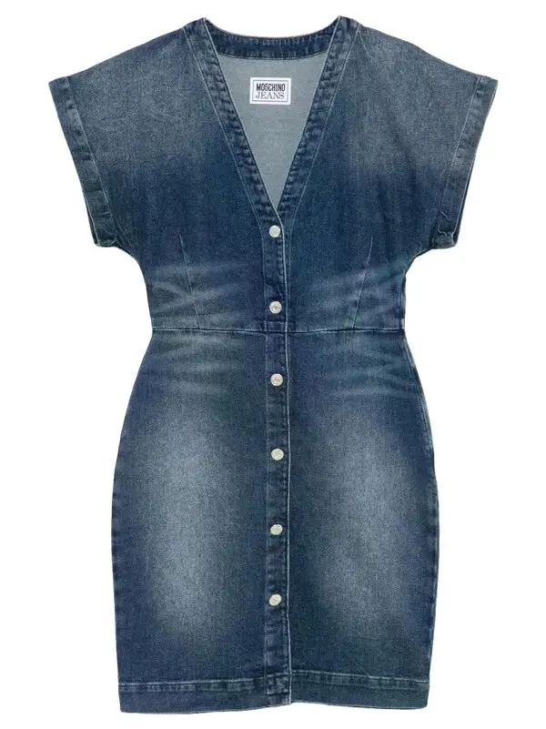 Moschino Denim Mini Dress - Blue