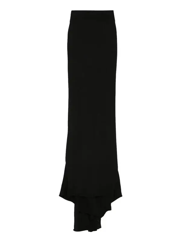 Rick Owens Maxi Skirt - Black