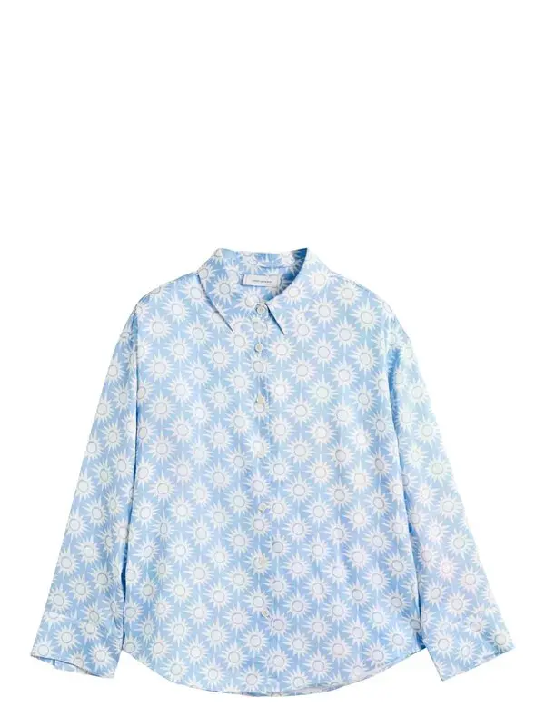 Chinti & Parker Paradise Pyjama Top - Blue