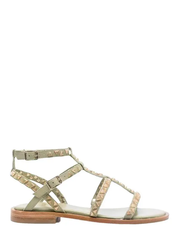 Ash Pandora Studded Sandals - Green