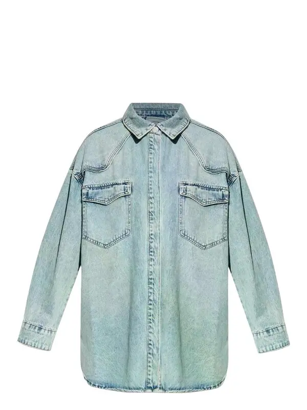 GESTUZ Gzasher Denim Shirt - Blue