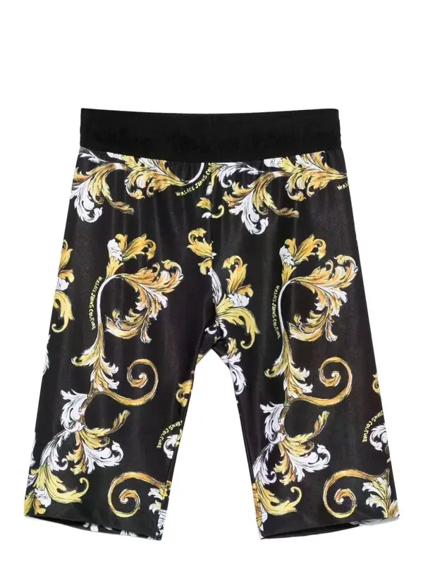 Versace Barocco Shorts - Black