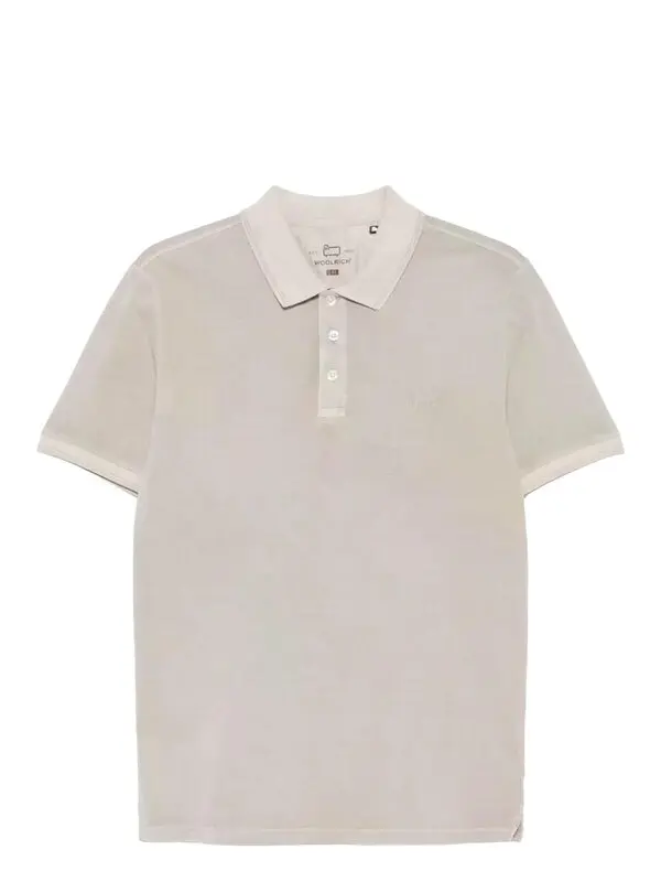 Woolrich Piqué Polo Shirt - Grey