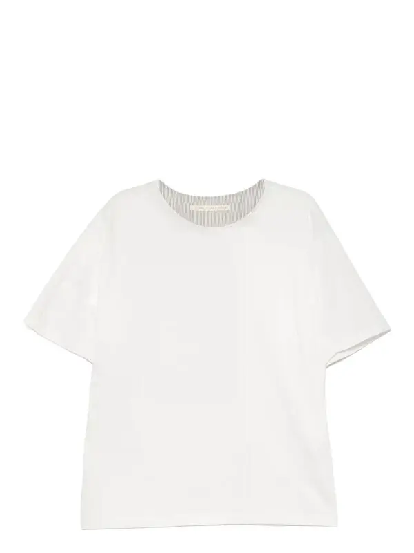 FORME D'EXPRESSION Cotton T-shirt - Neutrals