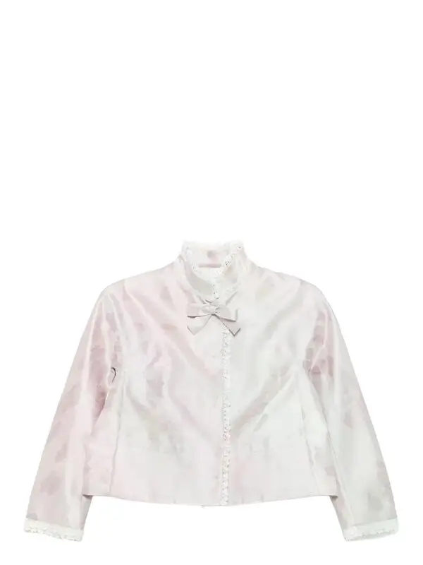 Shiatzy Chen Jacquard Jacket - Purple