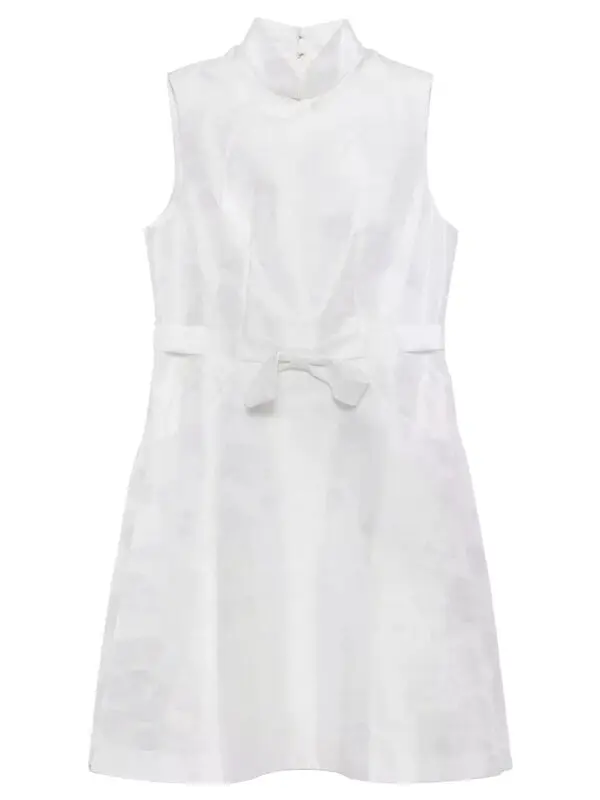 Shiatzy Chen Jacquard Dress - White