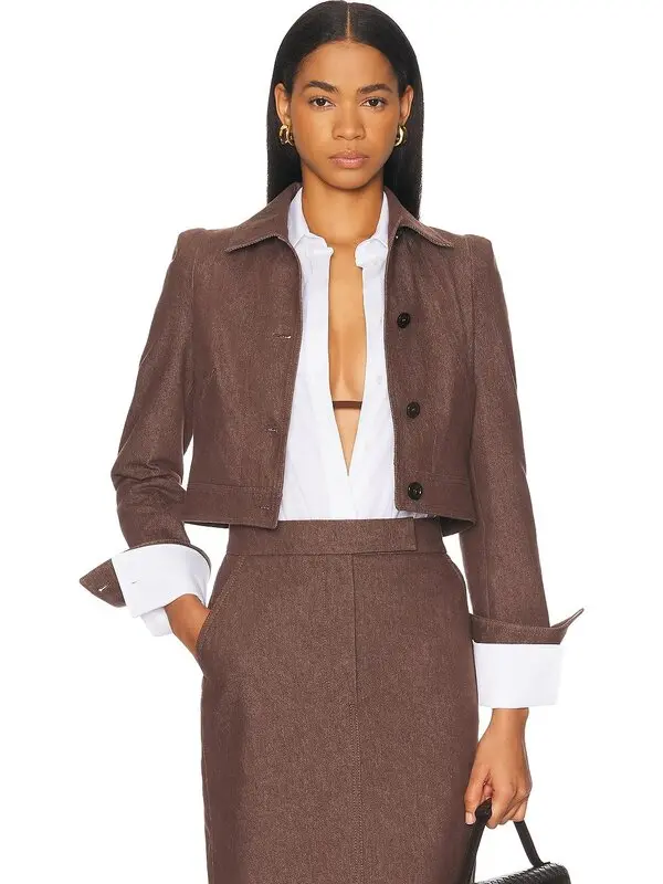 Max Mara Carpa Jacket - Brown