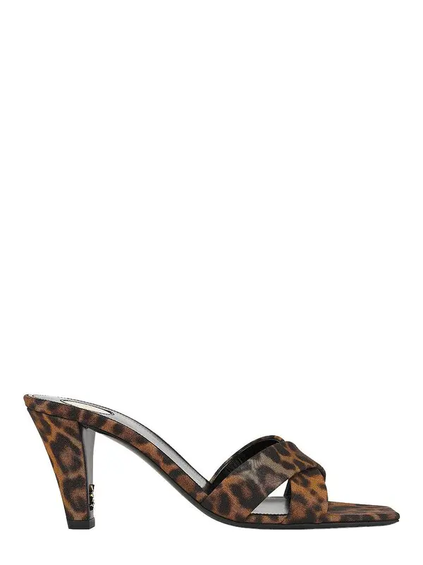 Saint Laurent Jill Sandal - Manto Naturale
