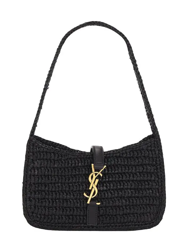 Saint Laurent Mini Le 5 A 7 Hobo Bag - Nero