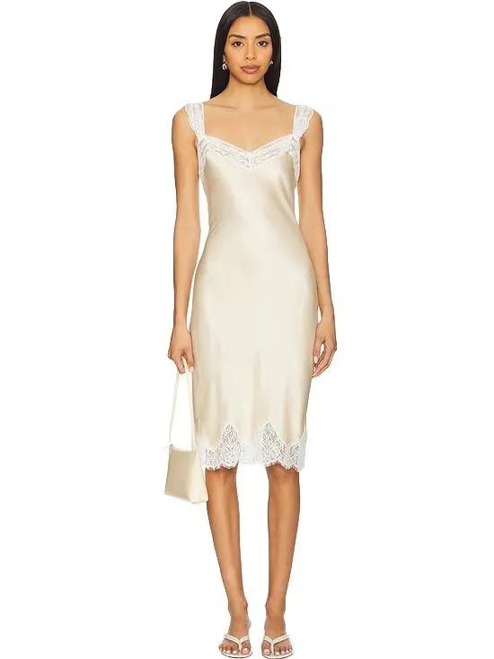 Tularosa Camille Dress - Antique White