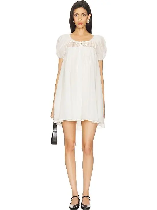 Tularosa Arden Mini Dress - White