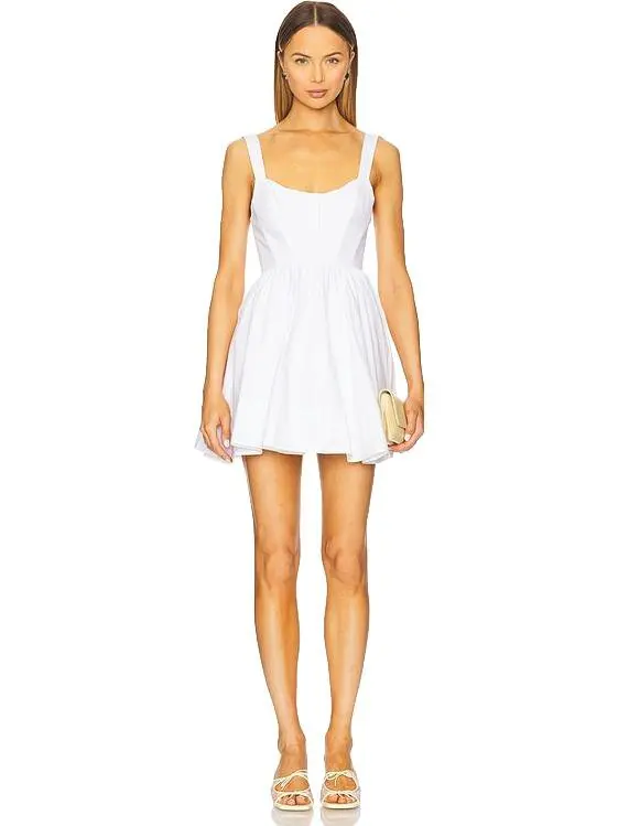 LOVERS AND FRIENDS Aiden Mini Dress - White