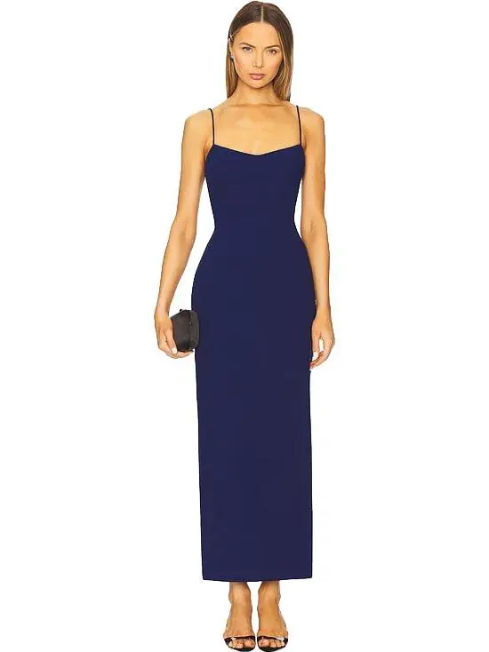 Amanda Uprichard Lawrence Maxi Dress - Navy