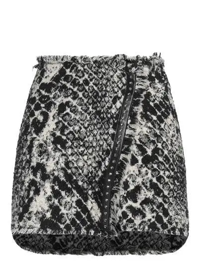 Pinko Mini Wrap Skirt - Black