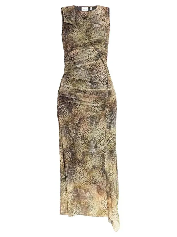 GESTUZ Mennymidi Dress - Brown