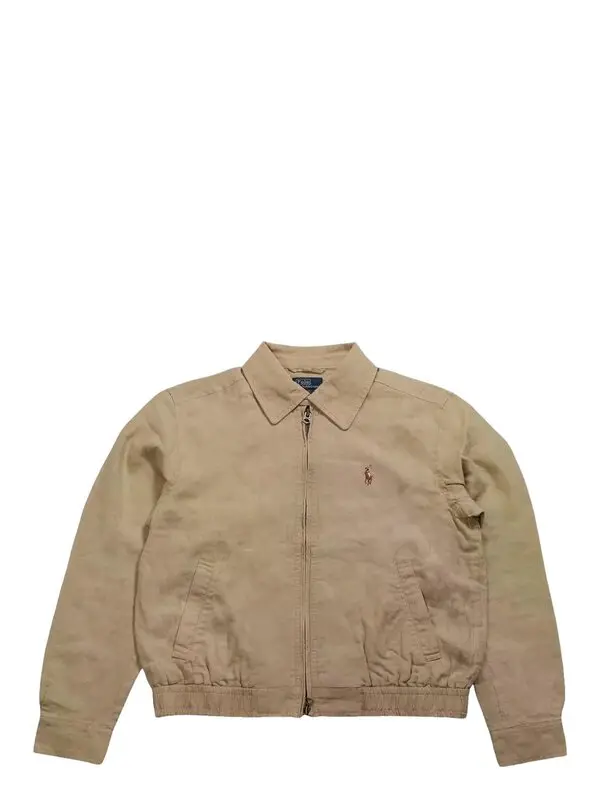 Polo Ralph Lauren Zip-up Bomber Jacket - Brown