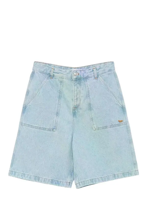 Maison Kitsuné Denim Shorts - Blue