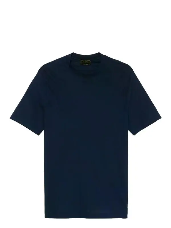 DELL'OGLIO Cotton T-shirt - Blue