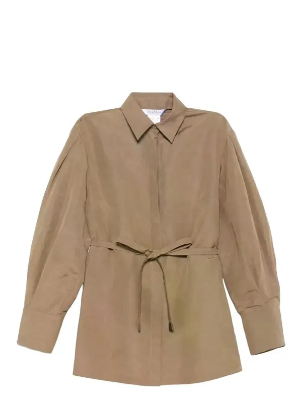 Max Mara Affari Shirt - Brown