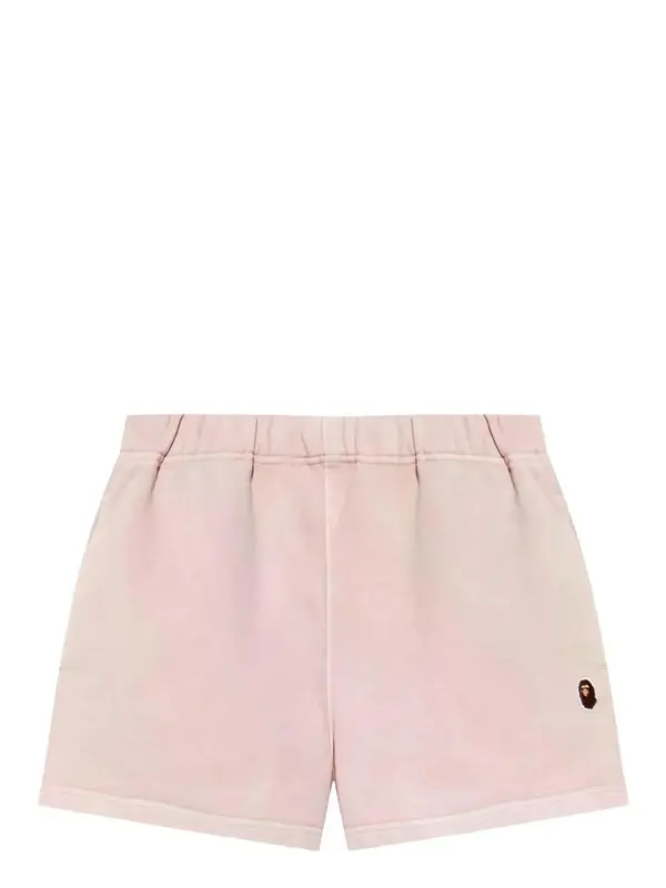 A BATHING APE® Logo-embroidered Track Shorts - Pink