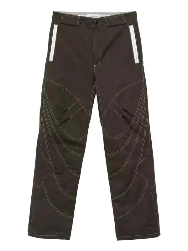 KIKO KOSTADINOV Solix Zip Trousers - Brown
