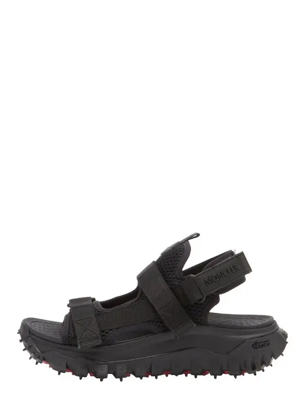 Moncler Trailgrip Vela Sandals - Black
