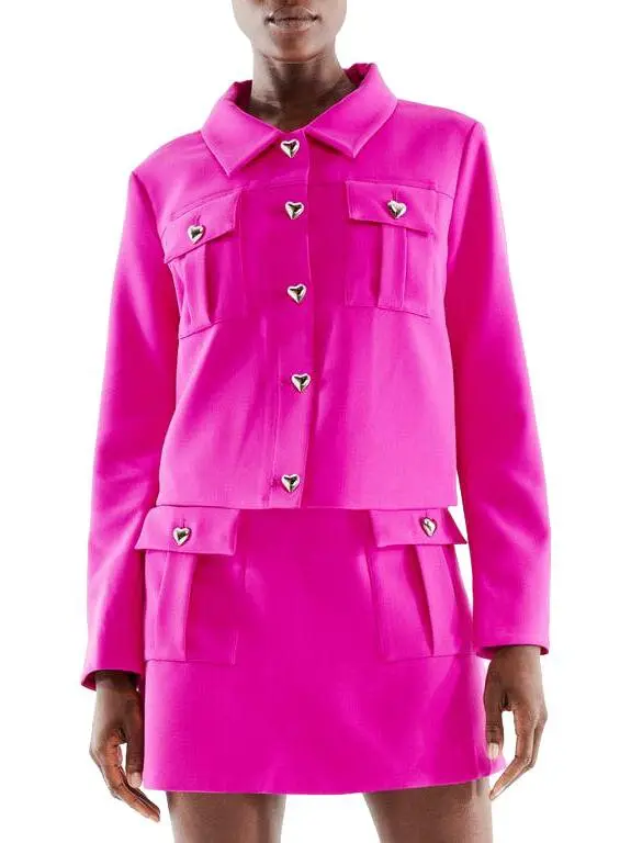 AS By DF Tasha Jacket - Magenta