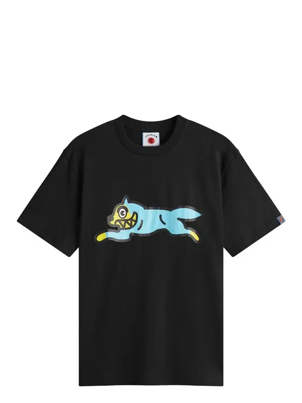 ICECREAM Running Dog T-shirt - Black