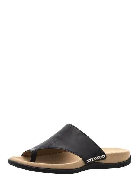 Gabor Asymmetric Flip Flop - Black