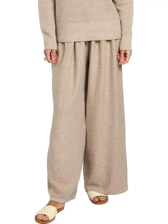 OYUN Misu Linen Wide-leg Pants - Oat