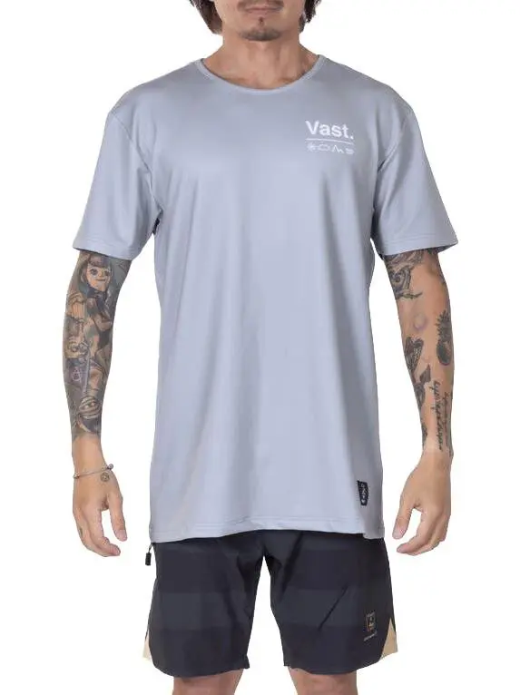 VAST Aqua Terra Elements Performance T-shirt - Heather Grey