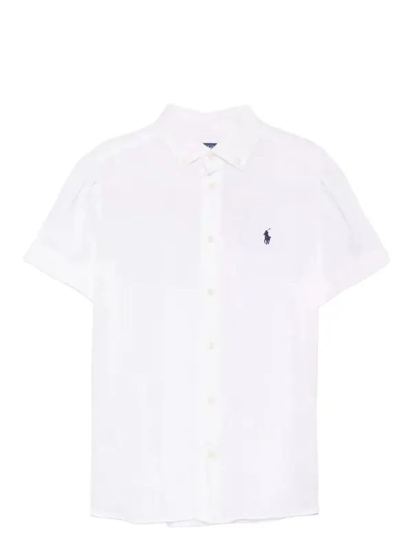 Polo Ralph Lauren Linen Shirt - White