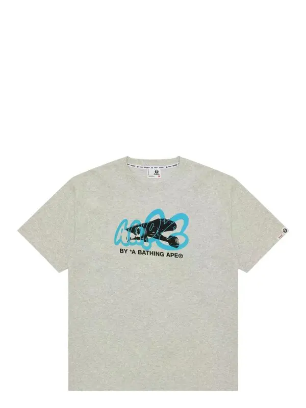 AAPE BY *A BATHING APE® Graphic-print T-shirt - Grey