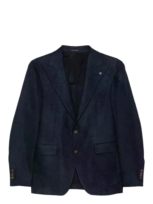 Tagliatore Single-breasted Blazer - Blue