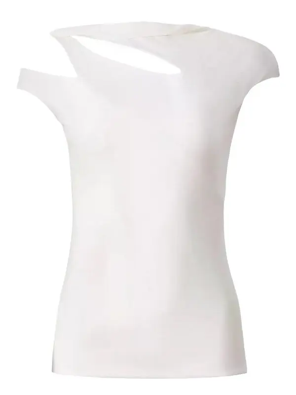 MOOS STUDIO Asymmetric Top - White