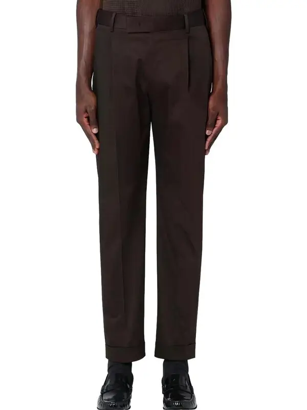 PT TORINO Straight-leg Trousers - Brown