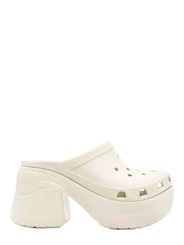 CROCS 95mm Siren Perforated Clogs - Neutrals